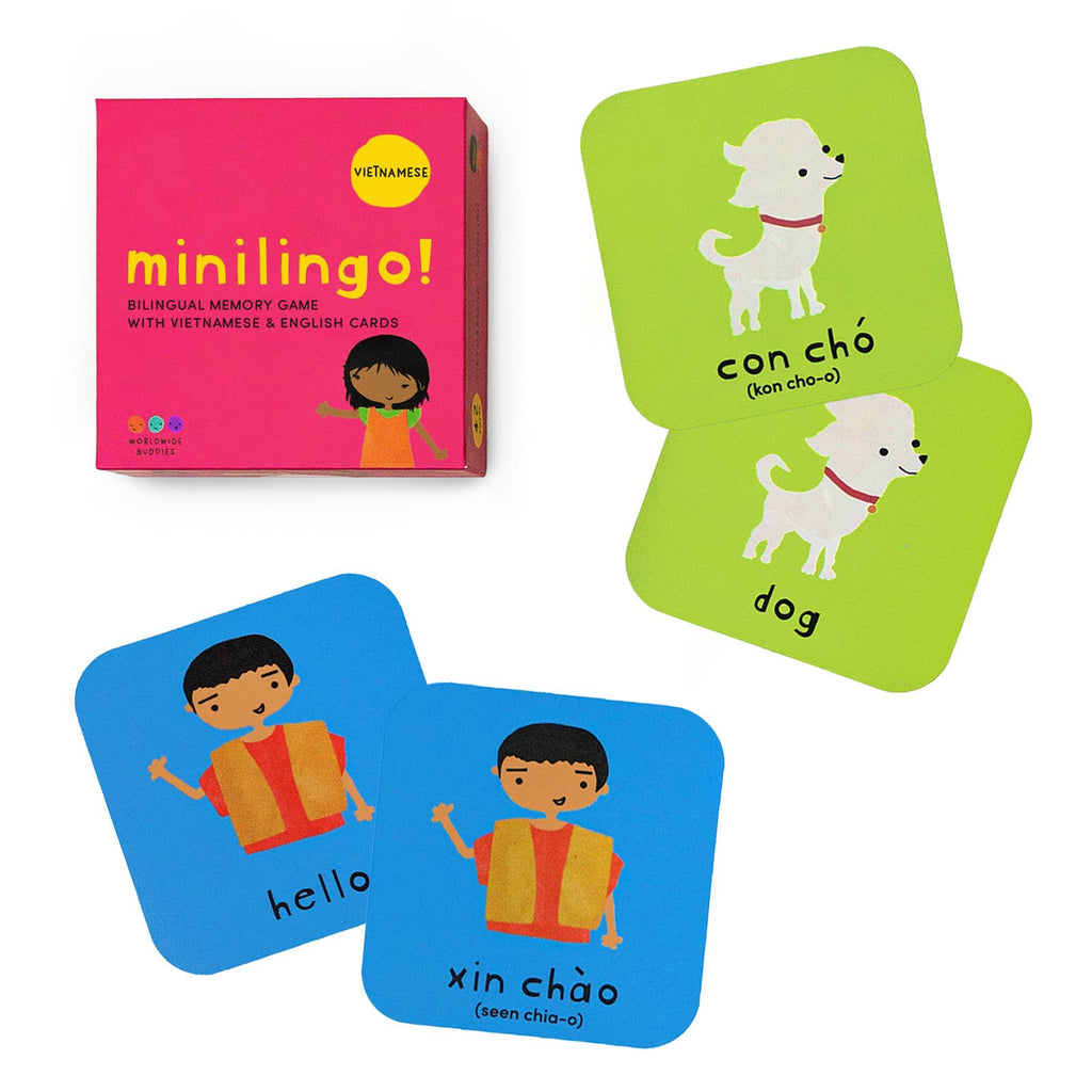 Minilingo Vietnamese/English Bilingual Flashcards for Kids – The Shop ...